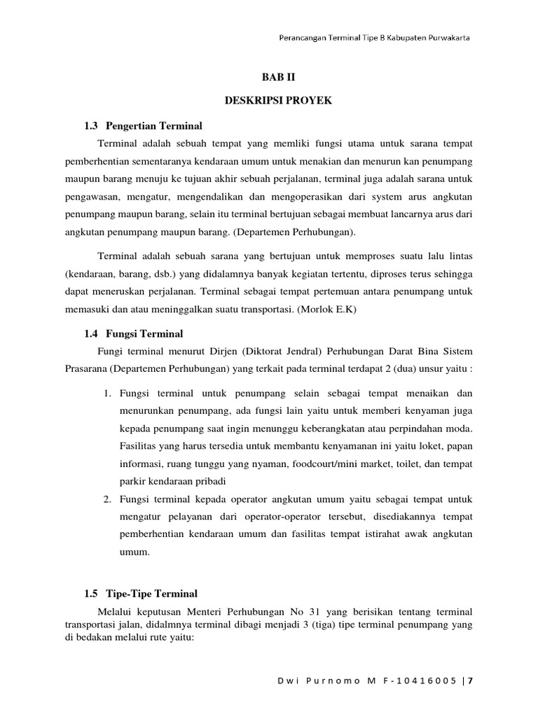 Terminal Tipe B | PDF