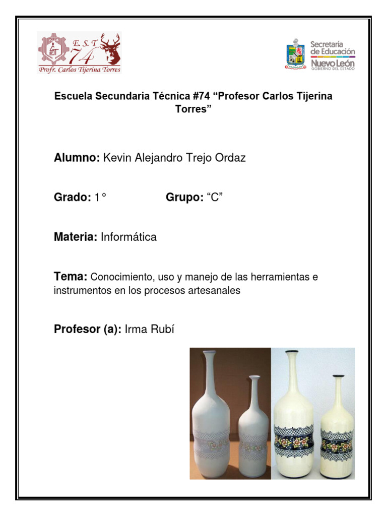 Conocimiento, Uso y Manejo de Las Herramientas e Instrumentos en Los ...