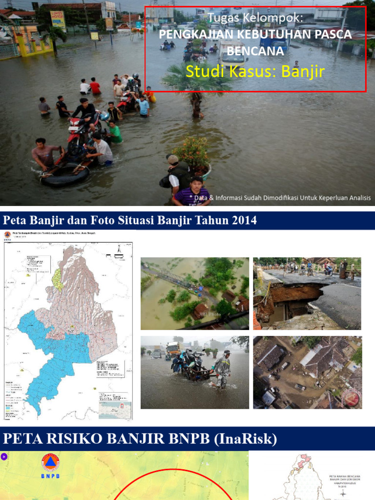 Pengkajian Banjir: Studi Kasus 2017 | PDF | Ilmu Sosial | Sains ...