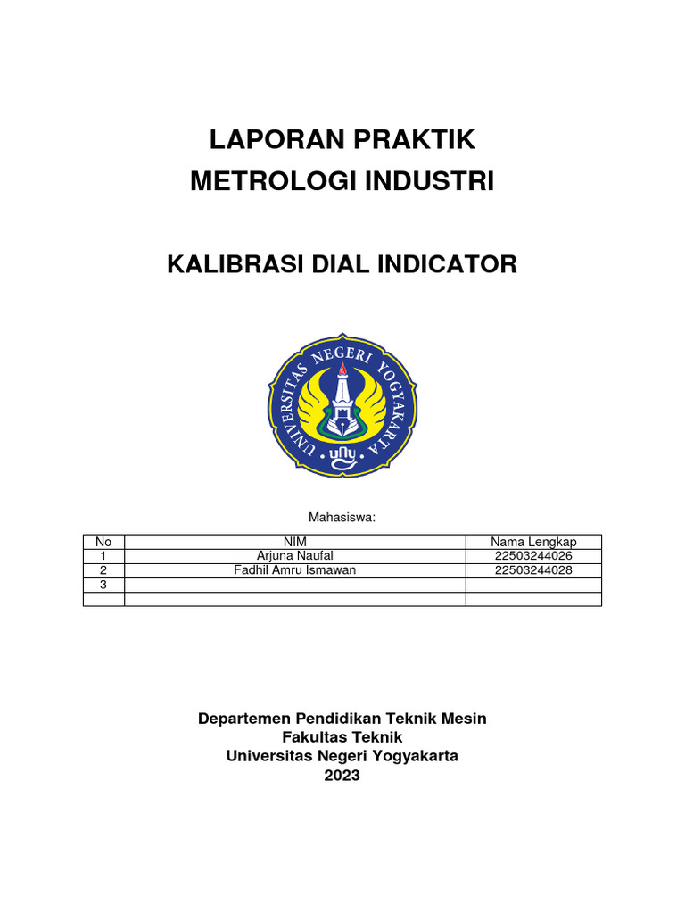 Kalibrasi Dan Indicator | PDF