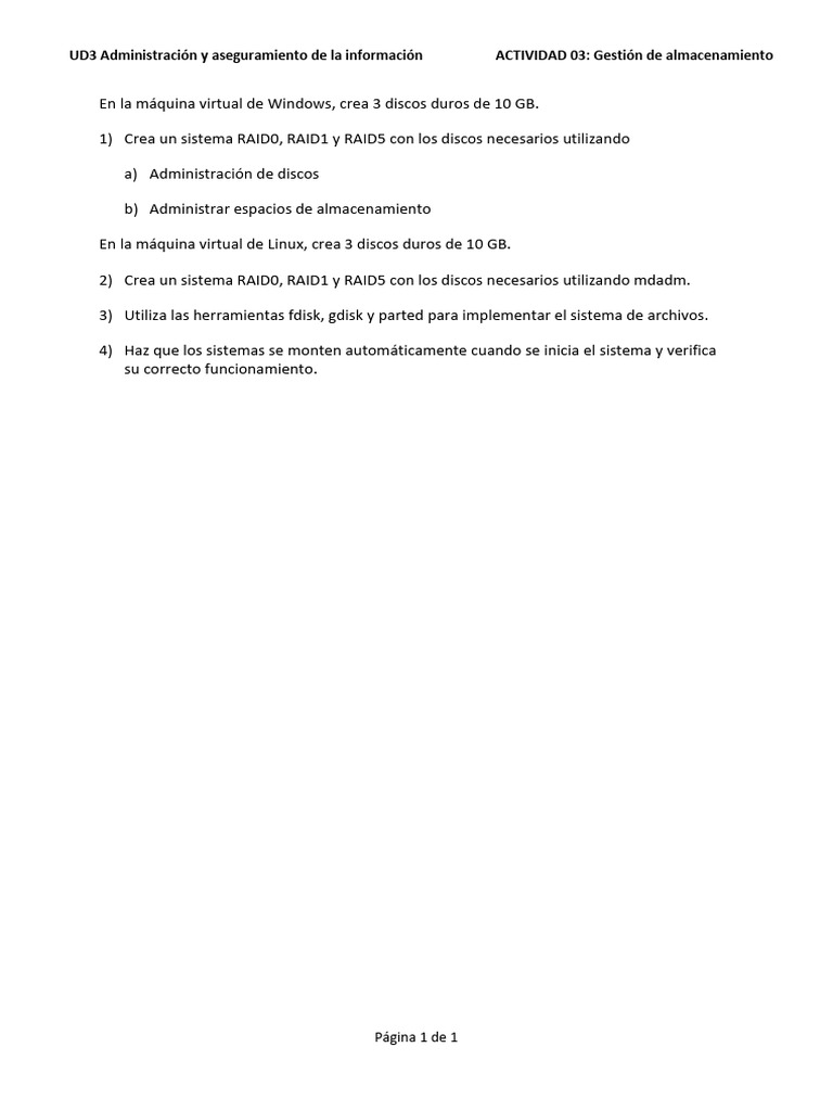 Actividad UD3 - 03 | PDF