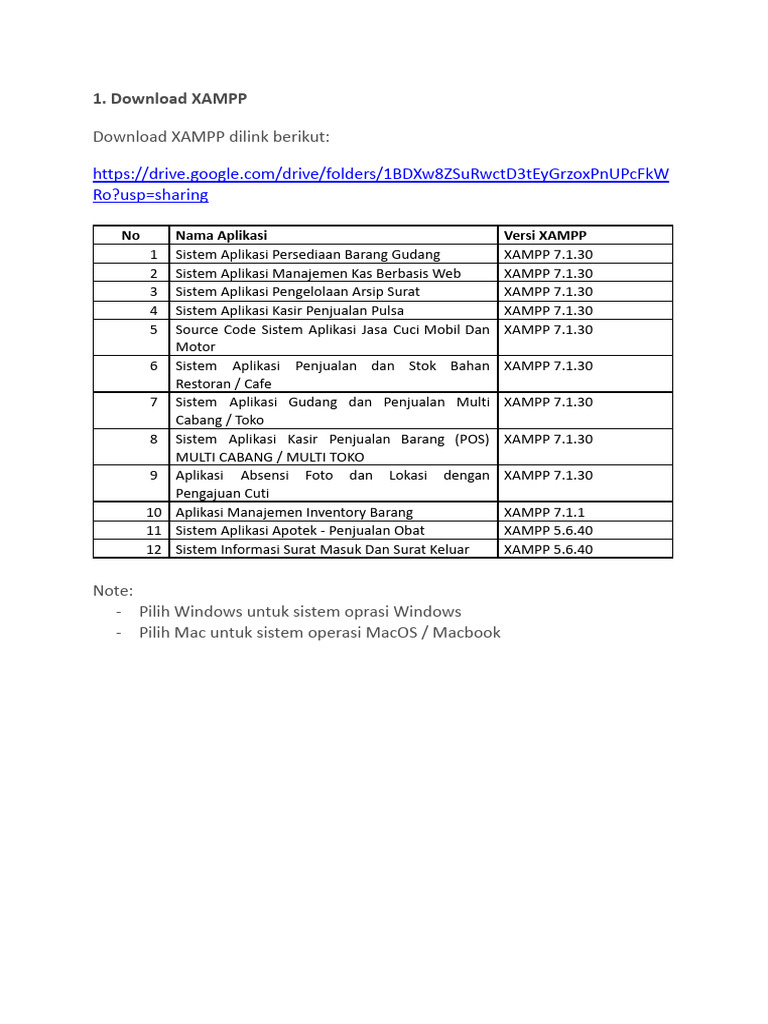 Tutorial Instalasi | PDF