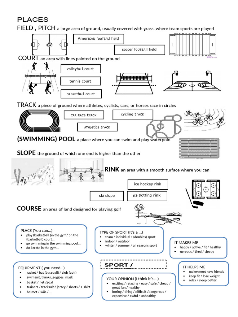 Sporting Locations 5to Sec | PDF