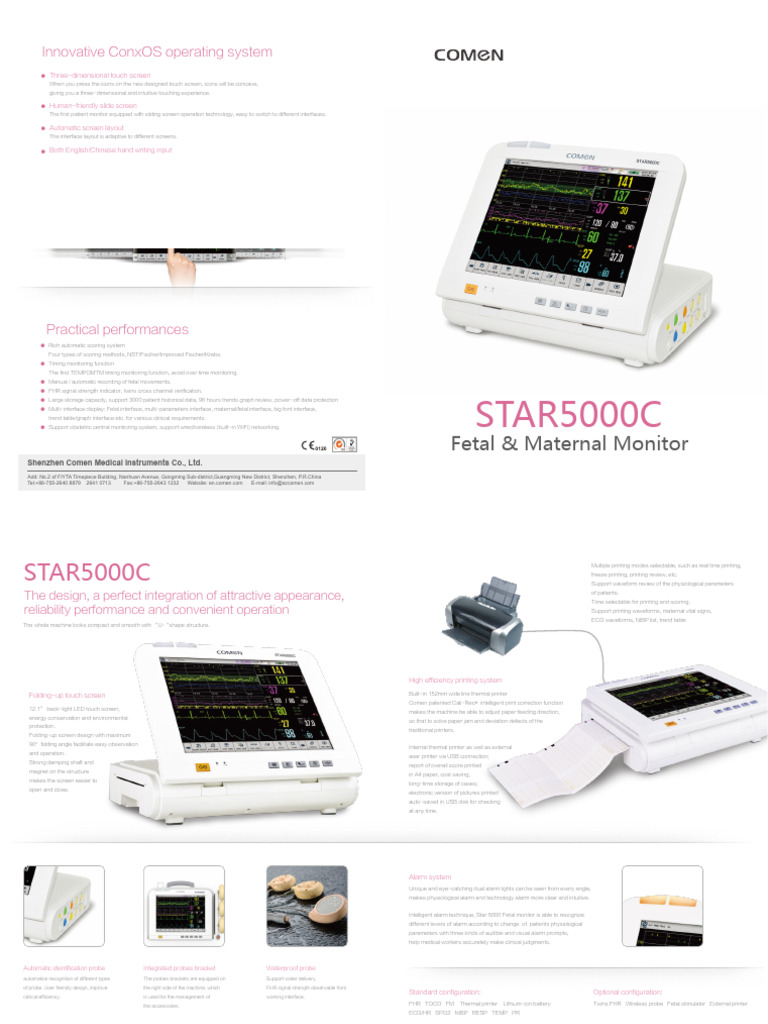 STAR5000C | PDF | Printer (Computing) | Touchscreen