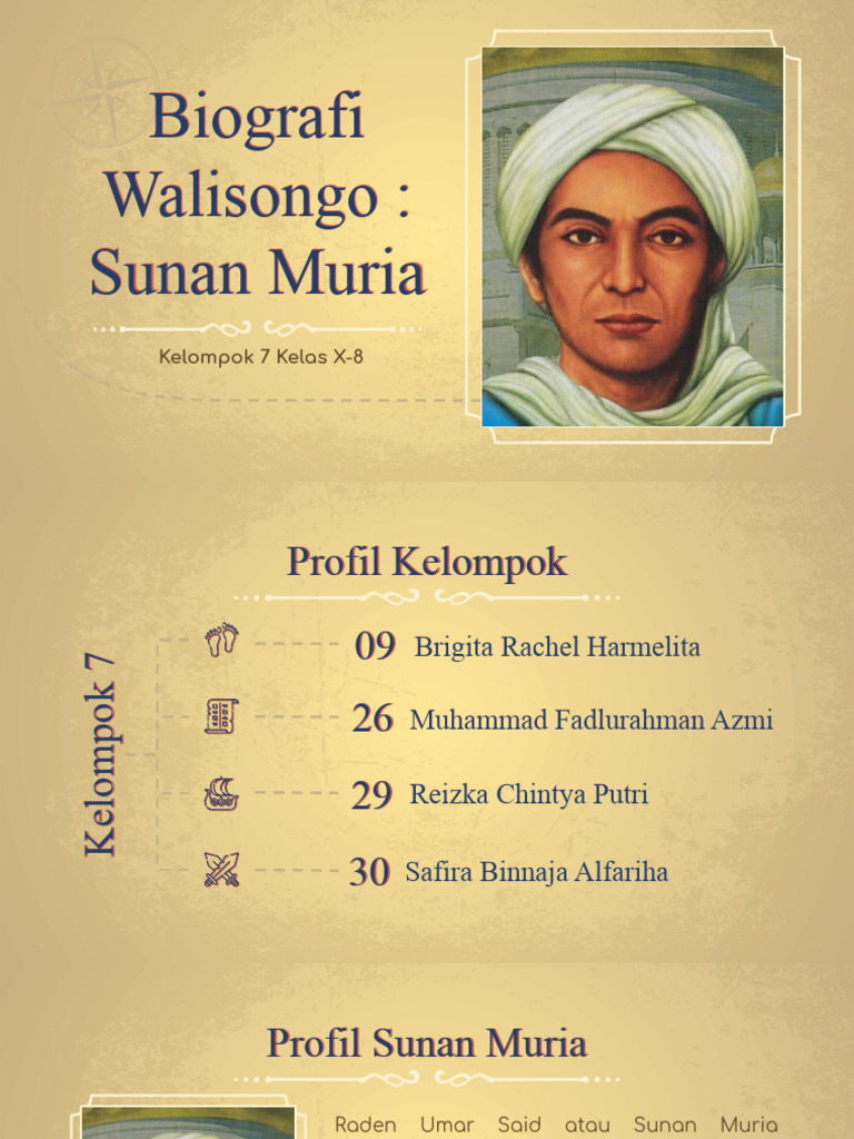 Sejarah_Biografi Sunan Muria_by Safira Binnaja | PDF
