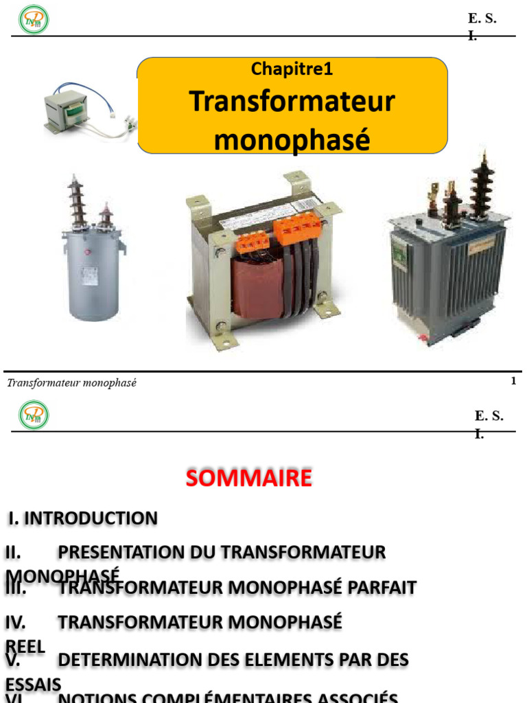 Transformateur Monophasé - 2 | PDF