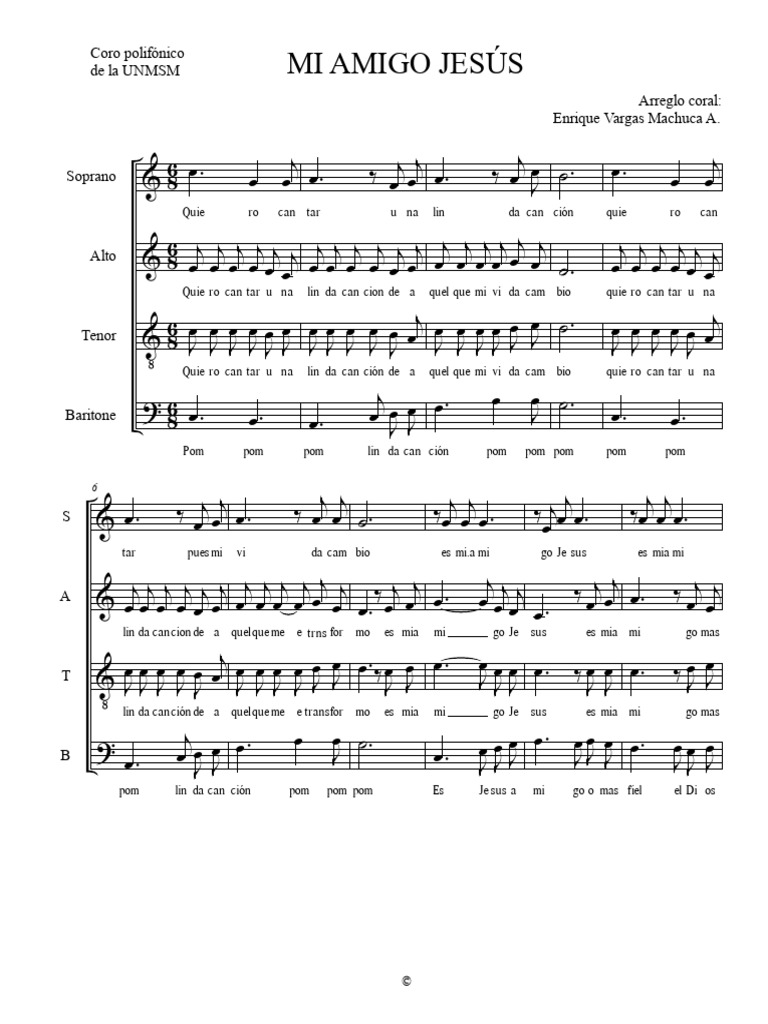 Mi Amigo Jesus | PDF