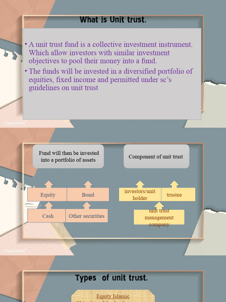 Understanding Unit Trusts: Types & Benefits | PDF