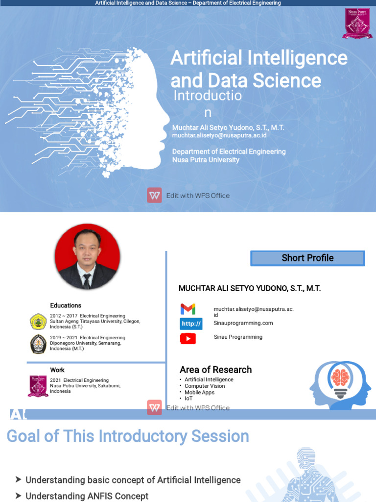 Sesi 1. Kecerdasan Buatan Dan Data Sains | PDF | Artificial Intelligence | Intelligence (AI ...