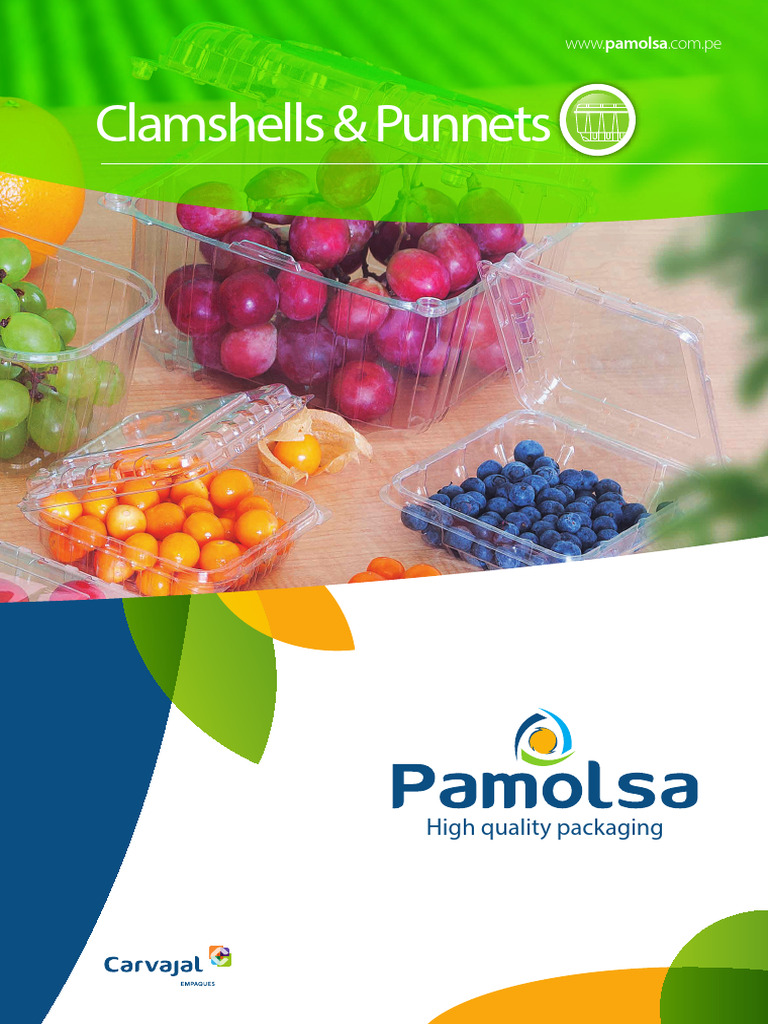 Clamshell & Punnet Packaging Specs | PDF | Length | Metric Geometry
