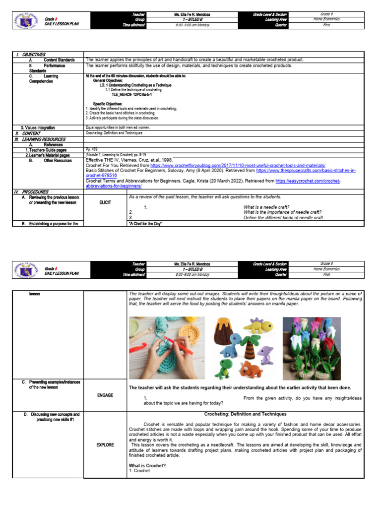 Revised - DLP Grand Demo | PDF | Crochet | Knitting