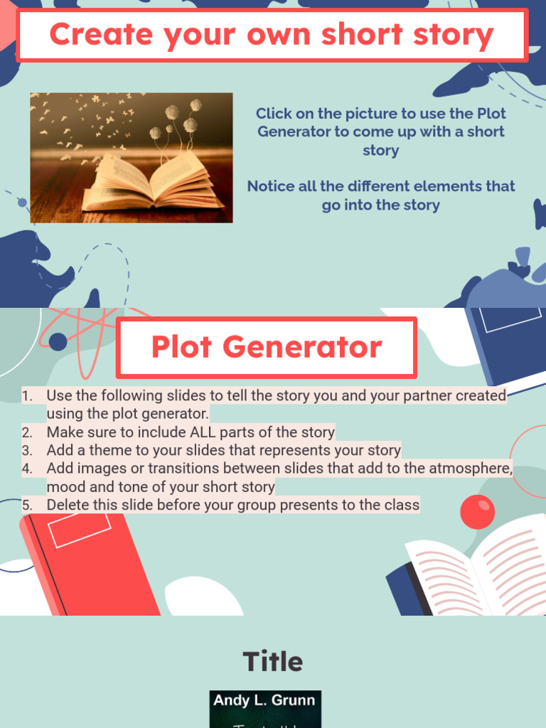 Create Your Own Short Story | PDF