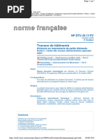NF DTU 53.12 : Revêtements de sol souples | PDF | Technologie et ingénierie