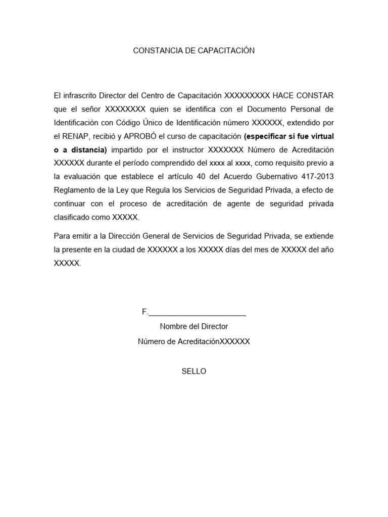 FORMATO-CONSTANCIA-DE-CAPACITACION | PDF
