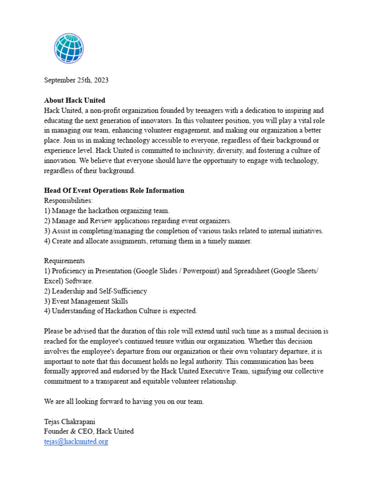 Flyer57 Role Information | PDF