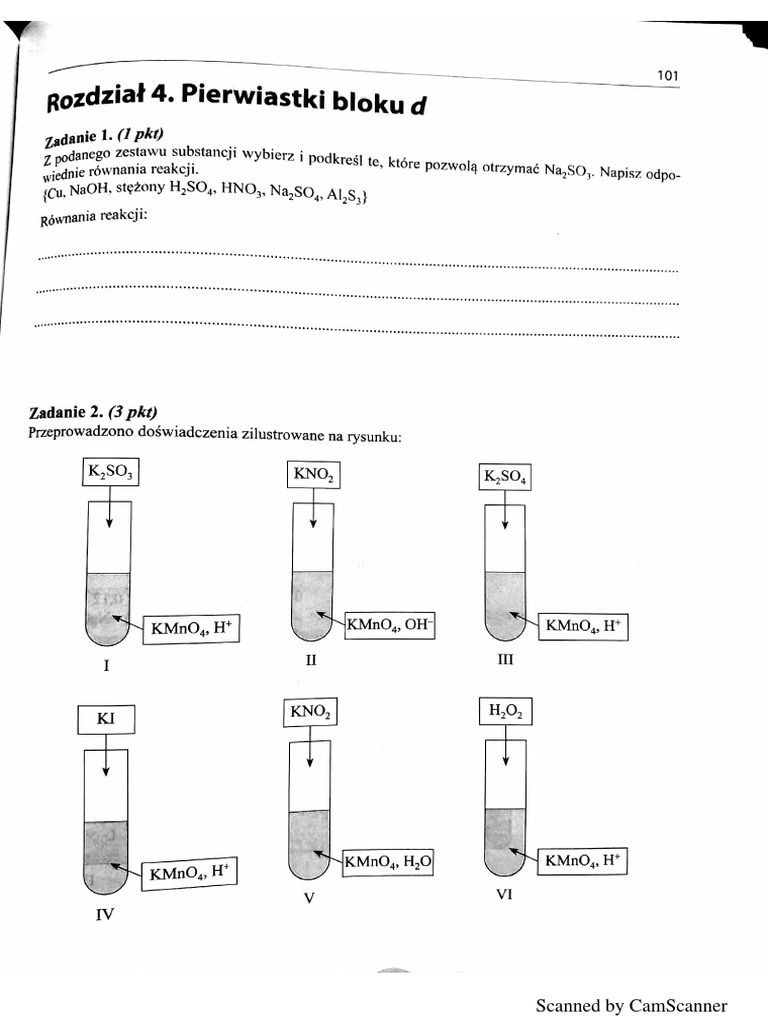Pazdro, RozdziaÅ 4. Pierwiastki bloku d-kopia | PDF