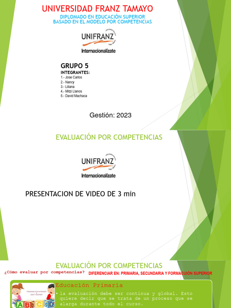 EV. POR COMPETENCIAS 3er Modulo PDF | PDF | Evaluación | Aprendizaje