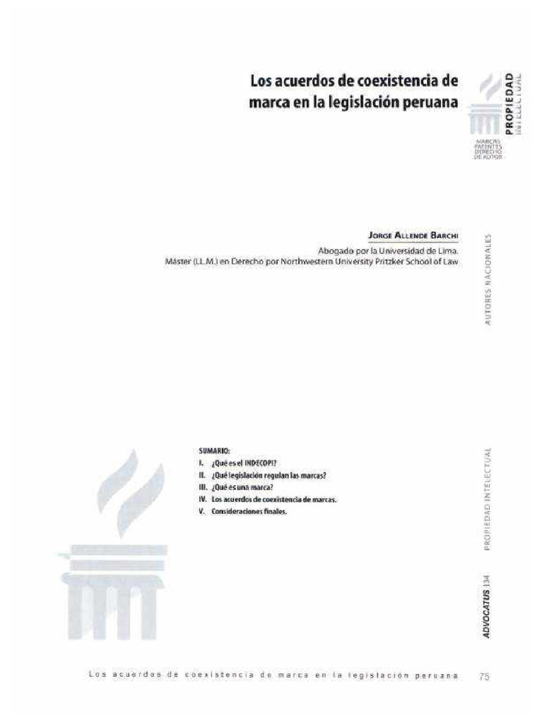 Acuerdos de Coexistencia | PDF
