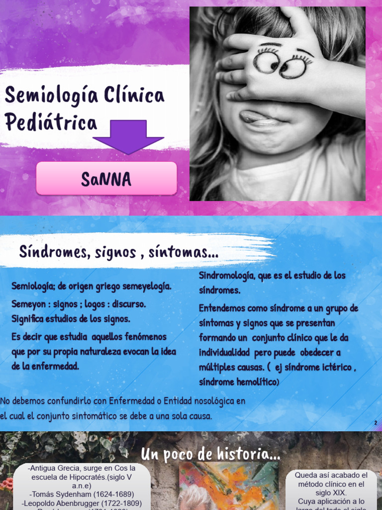 Semiología Clínica Pediátrica | PDF | Diagnostico medico | Clínica