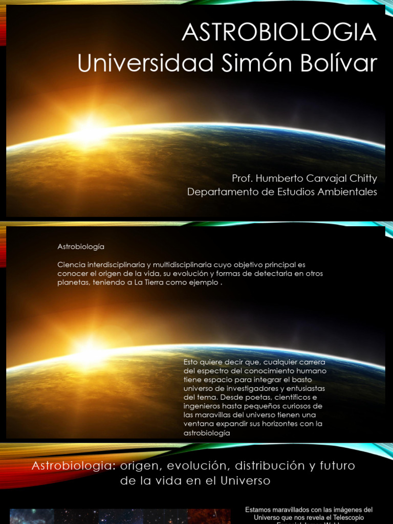 Introducción a la Astrobiología | PDF | Ciencias sociales