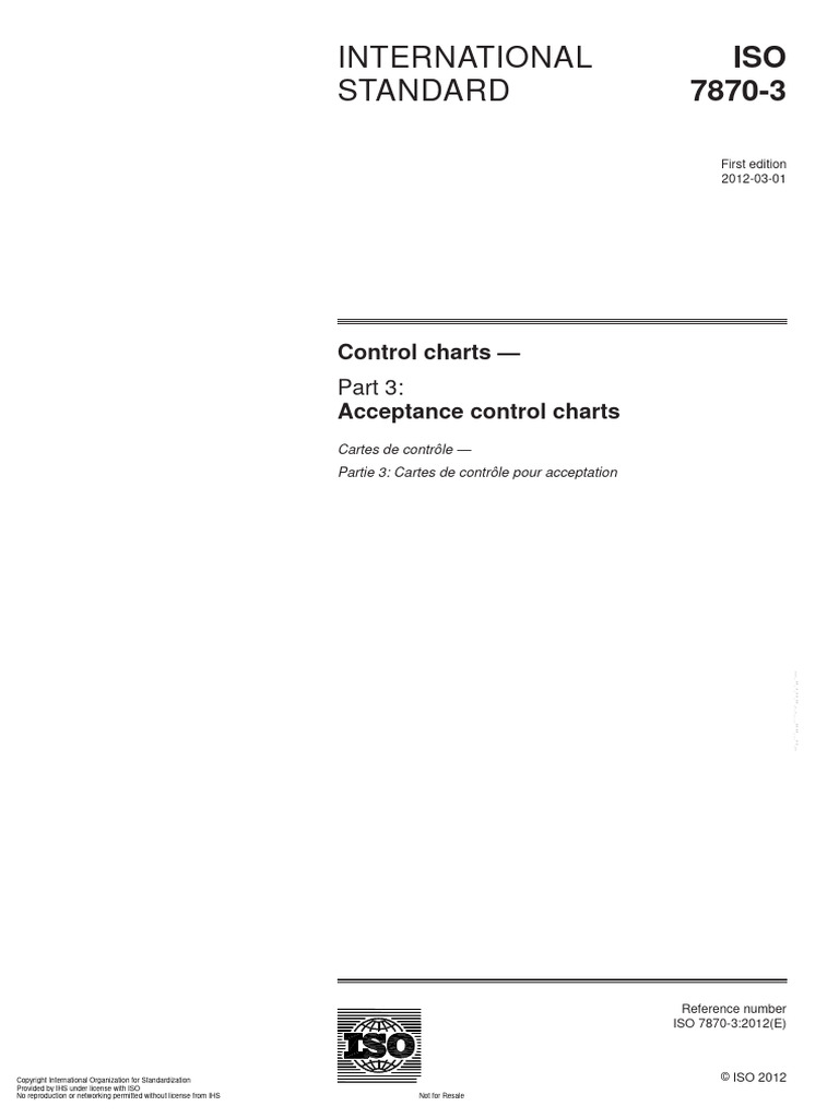 Iso 7870-3-2012 | PDF