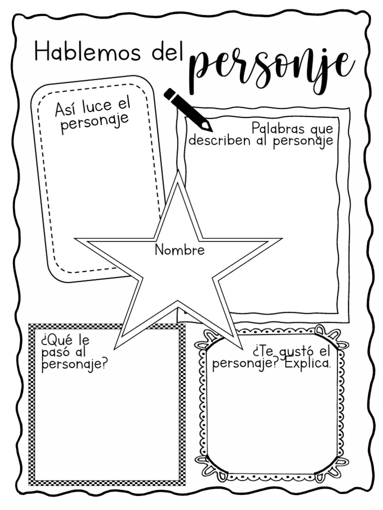 Descripción de Un Personaje | PDF | Artes del Lenguaje y Comunicación