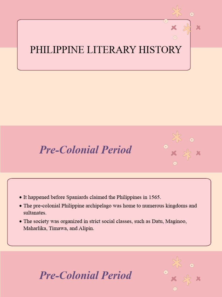 Pre Colonial Period | PDF
