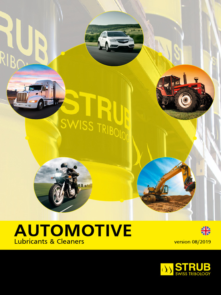 Strub Automotive Lubricants Overview | PDF | Technology & Engineering