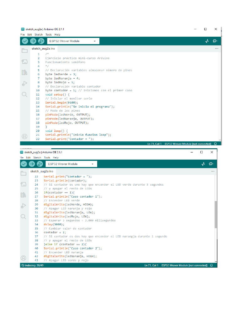 Semaforo Arduino | PDF