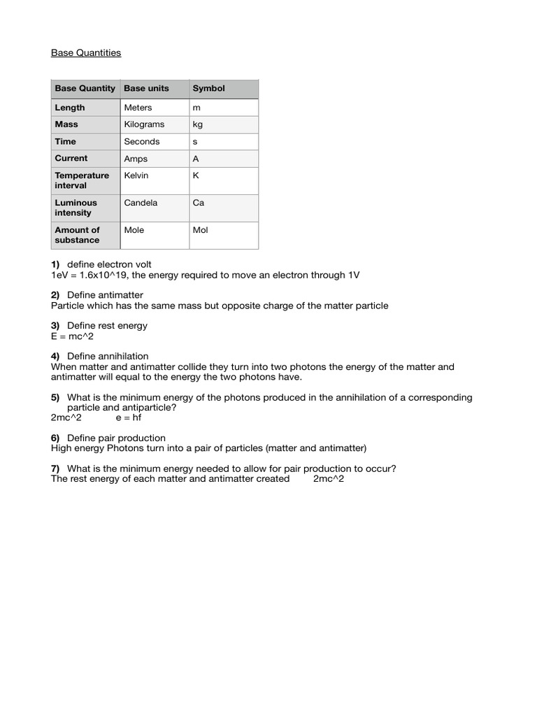Particle Physics Basics | PDF