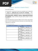 Ejercicio Complementario Tarea 3 | PDF