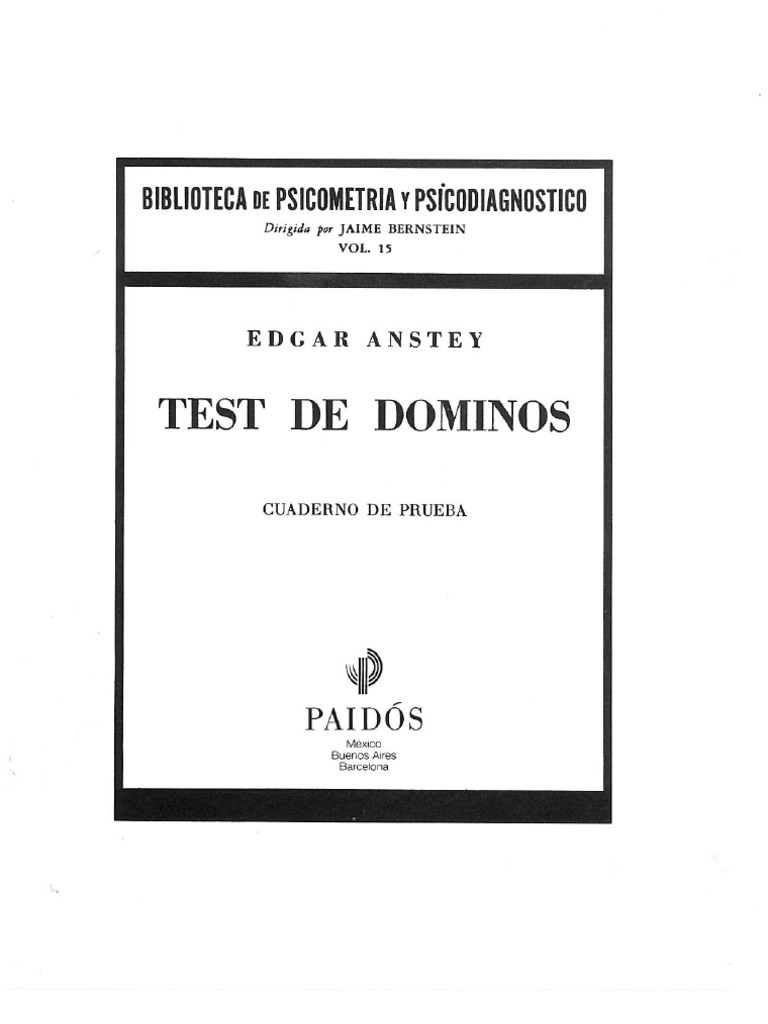 Tests Domino | PDF