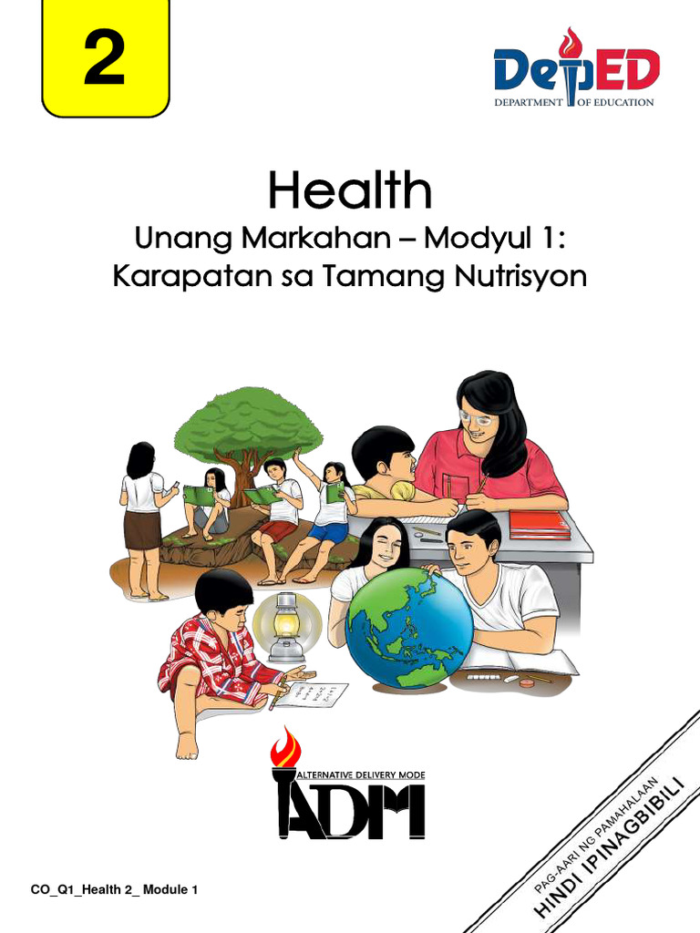 Health Q1 Module 1 KarapatanSaTamangNutrisyon v2 | PDF