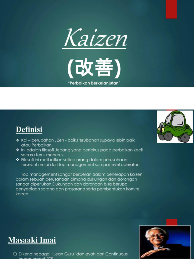 Kaizen | PDF