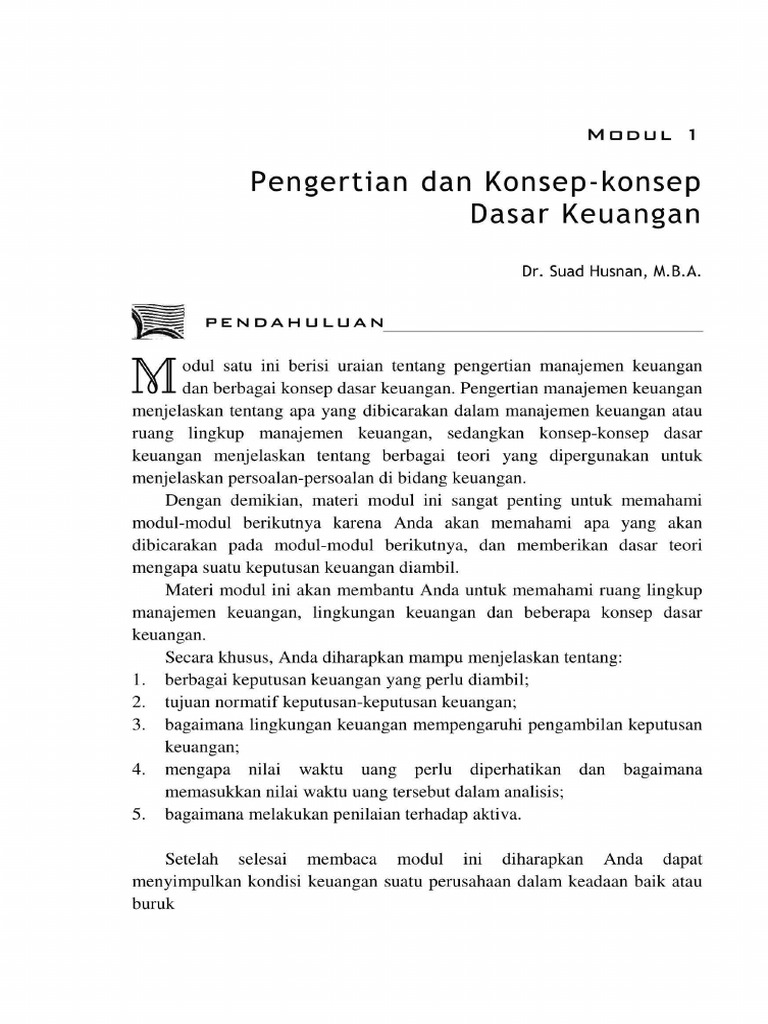 Modul 1 Pengertian Dan Konsep Konsep Das | PDF | Karier & Perkembangan | Bisnis