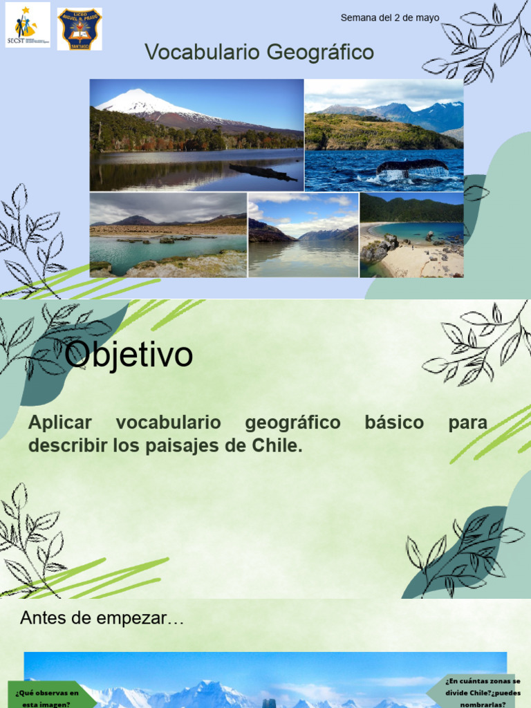 Vocabulario Geográfico-1 | PDF