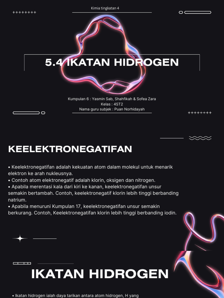 5.4 Ikatan Hidrogen | PDF