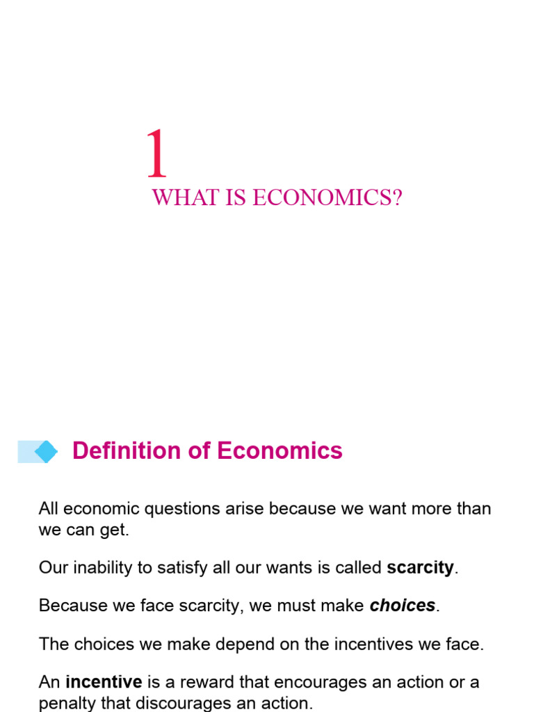 What Is Economics | PDF