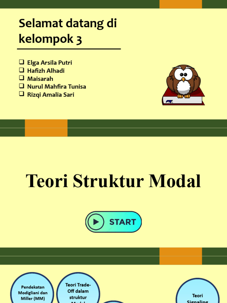 Teori Struktur Modal | PDF