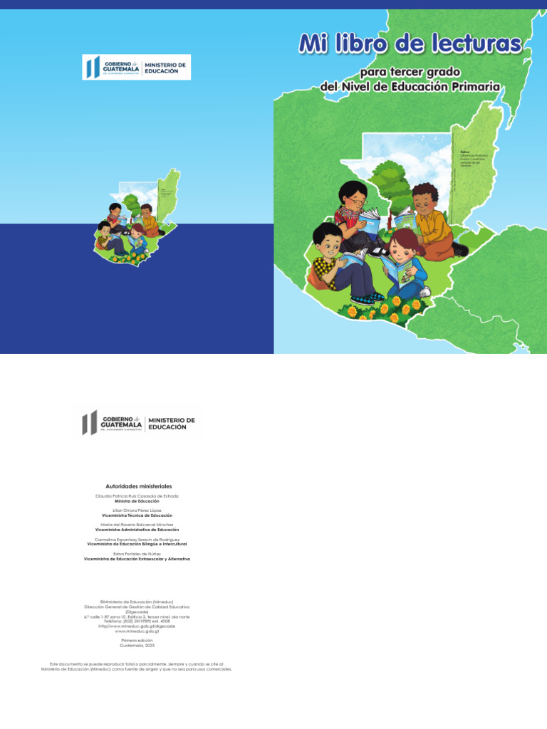 Mi libro de lecturas para tercer grado nivel de educación primaria | PDF
