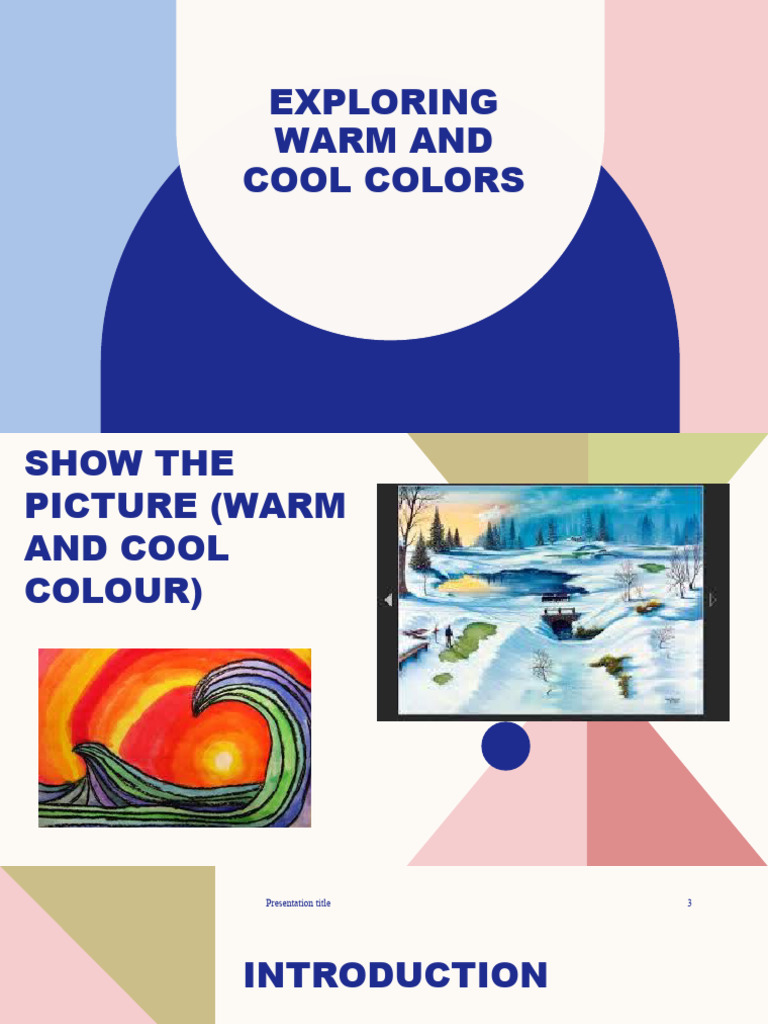 Exploring Warm and Cool Colors | PDF | Art