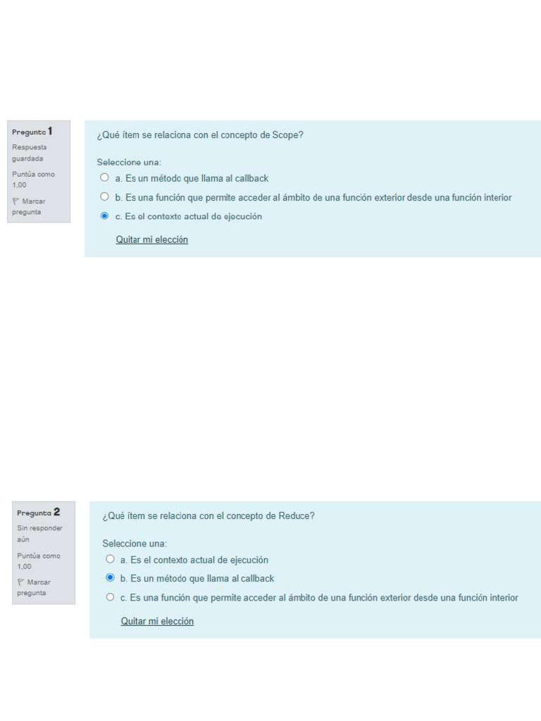 CUESTIONARIO JavaScript 2 | PDF