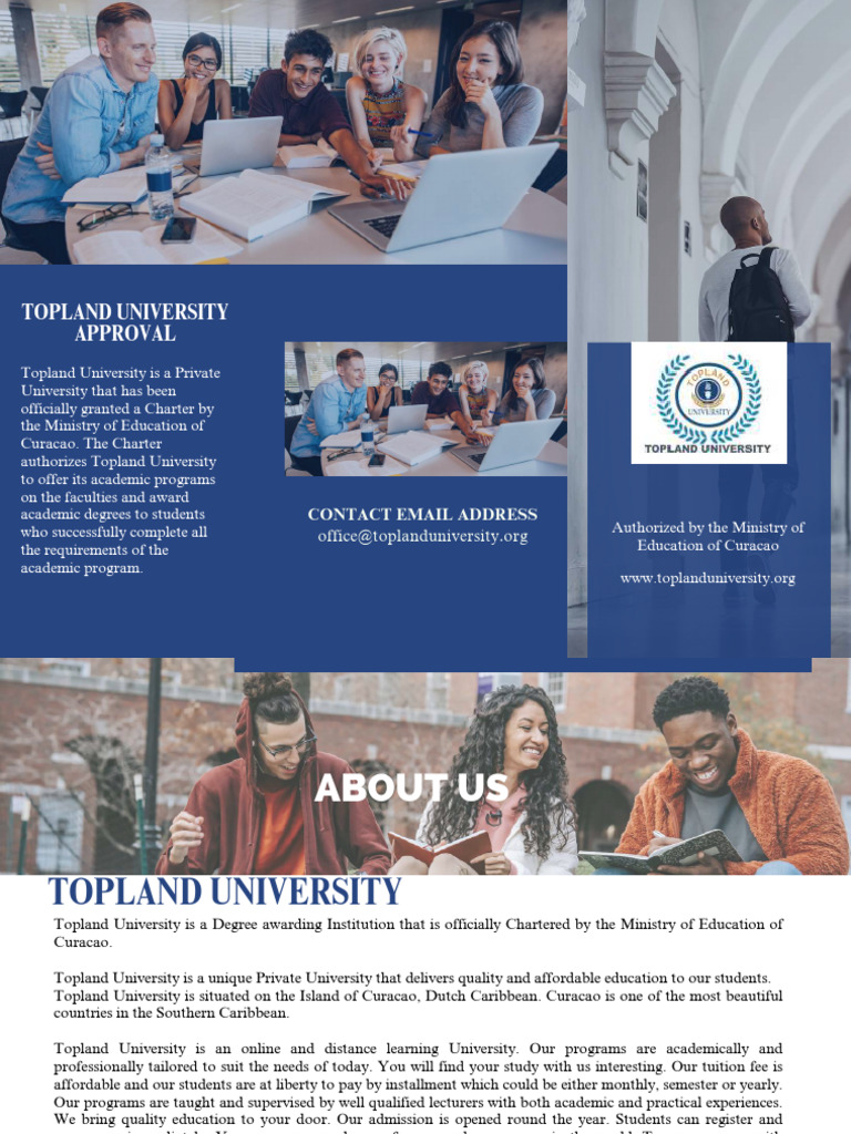 The Topland University Brocure | PDF