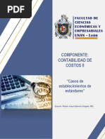 Costeo: Real, Normal y Estándar | PDF | Presupuesto | Planificación