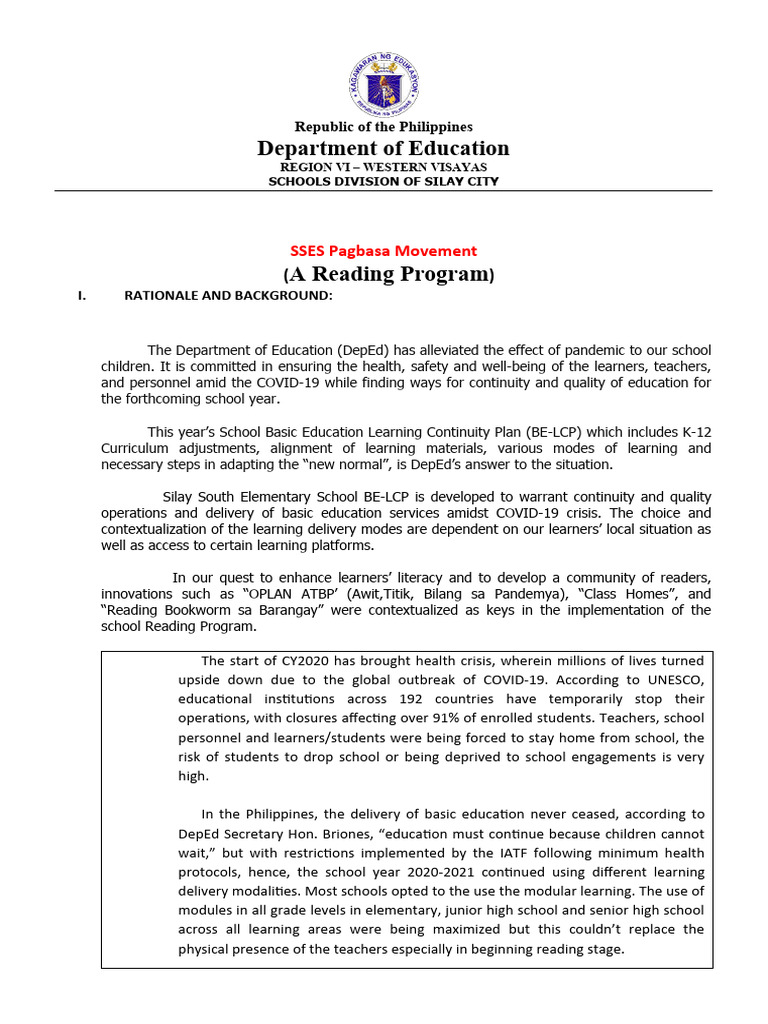 Numeracy Program SSES | PDF