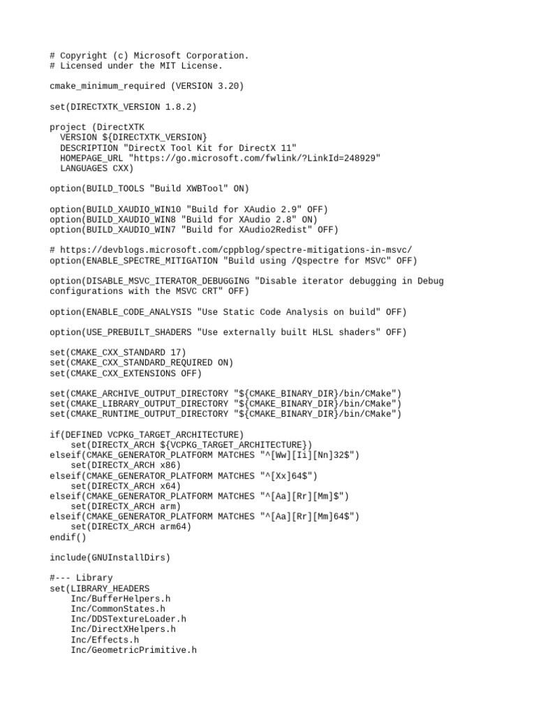 CMake Lists | PDF | Computing | Computing Platforms