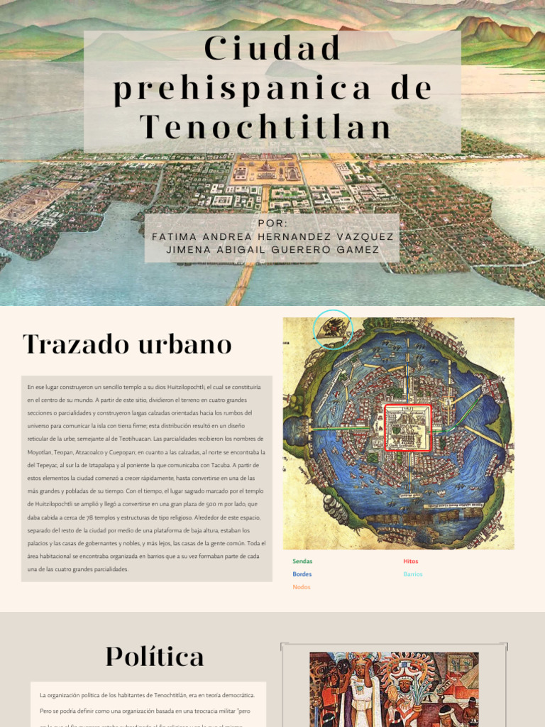 Tenochtitlán: Estructura y Cultura Mexica | PDF