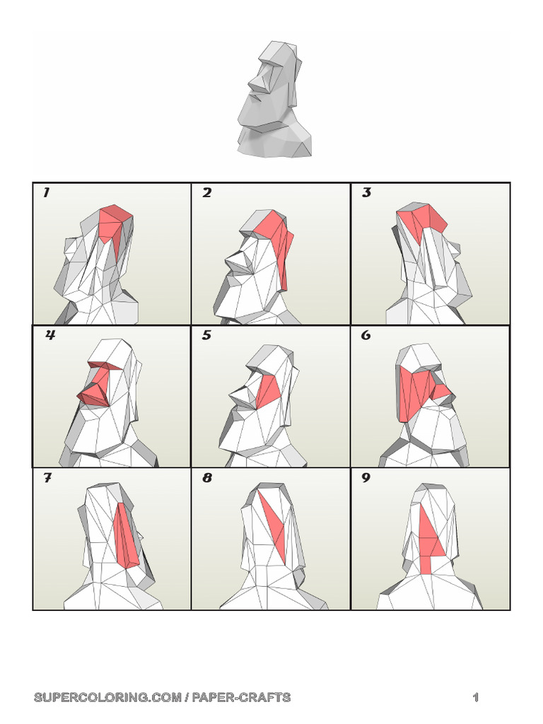Moai Paper Crafts | PDF