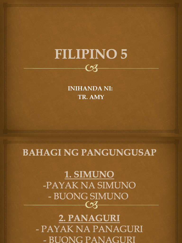 Q1.week - 4 PPT No.4 Ayos NG Pangungusap | PDF