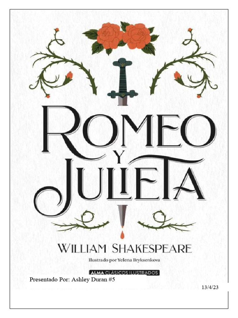 Esquema de Romeo y Julieta | PDF | William Shakespeare | Romeo y Julieta